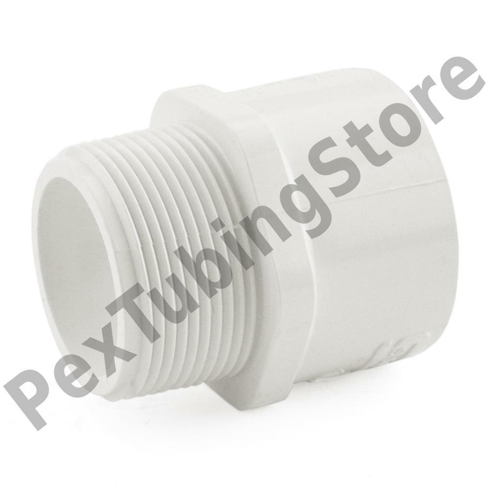 1-1/2" PVC (Sch. 40) MIP x Socket Adapter | eBay