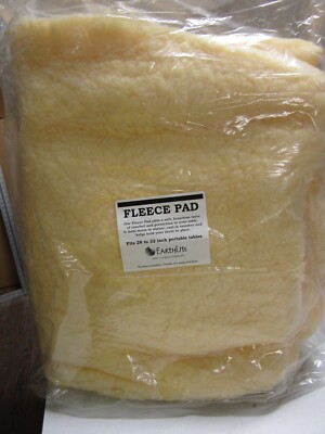 MASSAGE TABLE FLEECE PAD - EARTHLITE BRAND - FITS 28"-32" PORTABLE ...