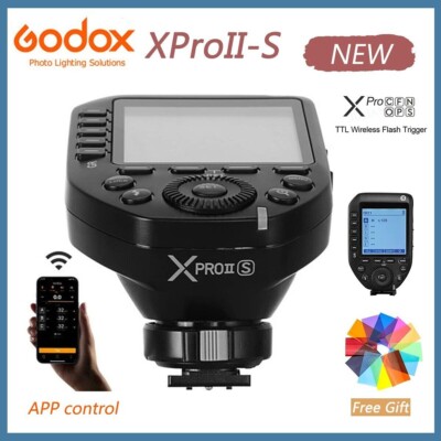 Godox XProII-S XPRO II TTL Wireless Flash Trigger Transmitter for Sony ...