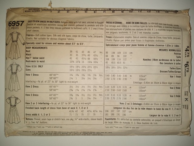 Simplicity 6957 Sewing Pattern Ladies Lace up Neck or Pleated Top Size ...