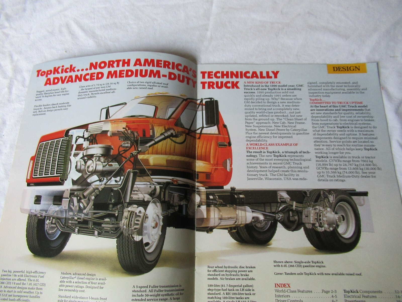 1991 GMC Truck TopKick brochure | eBay