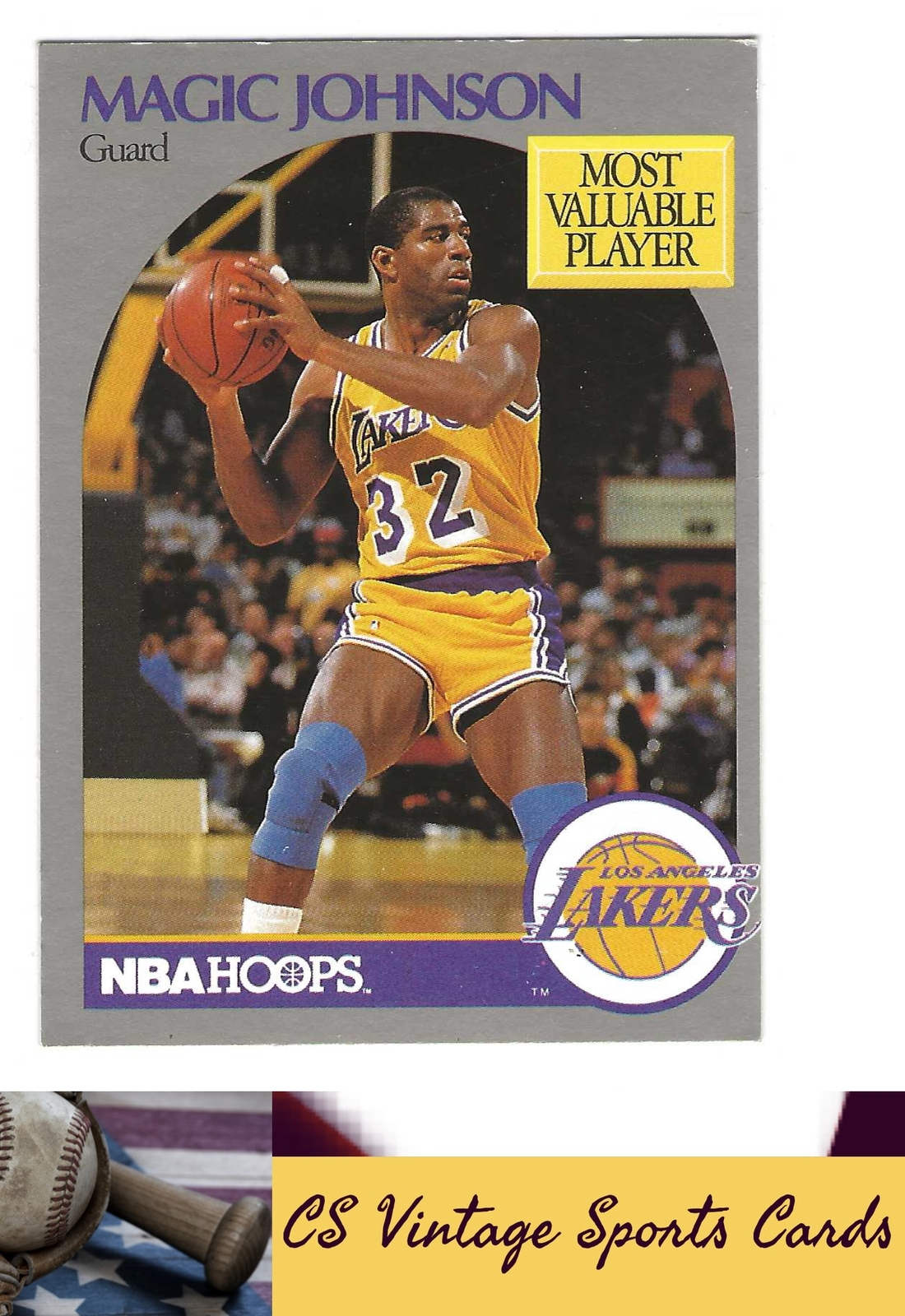 1990-91 Hoops #157 Magic Johnson | eBay