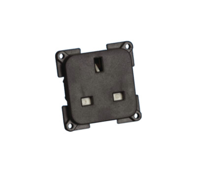 C Line 13 amp 3 pin Mains Plug Socket - Grey -Caravan Motorhome Campervan | eBay UK