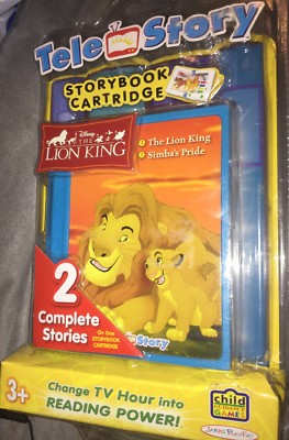 The Lion King & Simba’s Pride TeleStory Book Cartridge Interactive Read ...