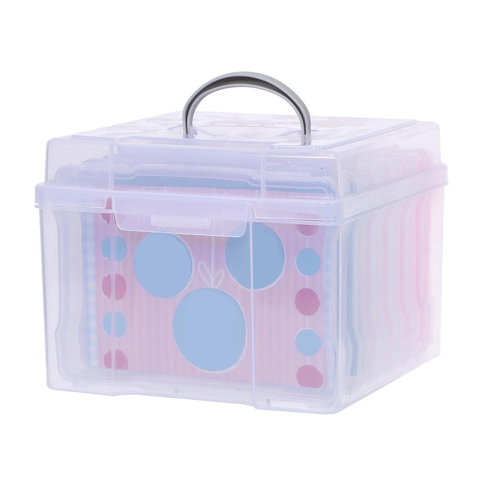 Photos Organizer Box Craft Greeting Card Storage Box for | eBay Australia