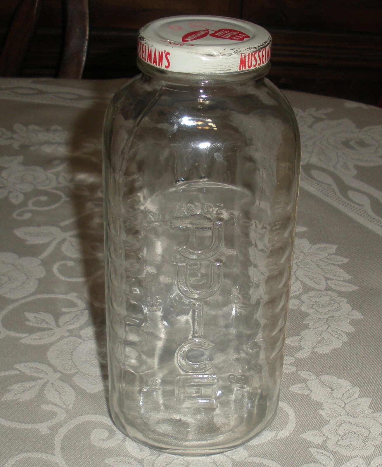 Vintage Musselman’s Apple Cider Vinegar glass jar 1 quart | eBay