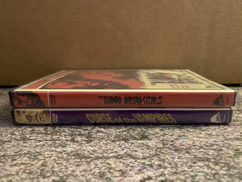 2 Severin Horror DVD Lot: Blood Drinkers, Curse of the Vampires NEW ...