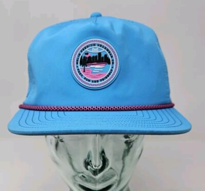 MELIN Coronado Hydro Neon Blue Neon Pink Hat Cap SnapBack NEW No Tags ...