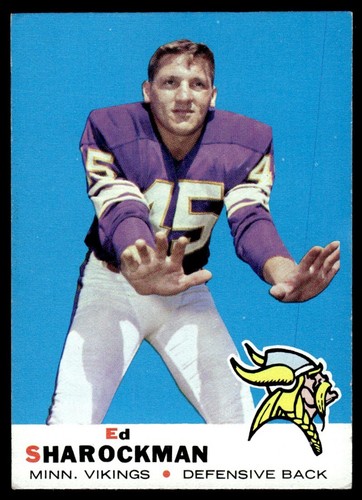 1969 Topps Ed Sharockman Minnesota Vikings #104 | eBay