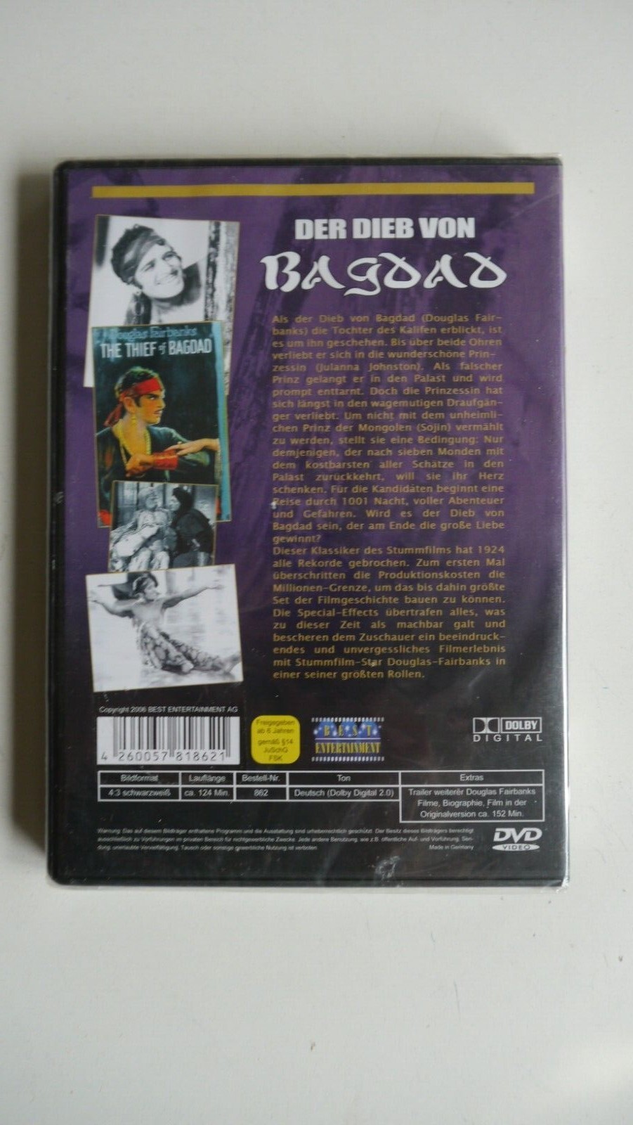 Der Dieb von Bagdad ( Douglas Fairbanks) - DVD NEU | eBay.de