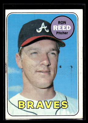 1969 Topps #177 Ron Reed Set Break VG-EX+ Atlanta Braves | eBay