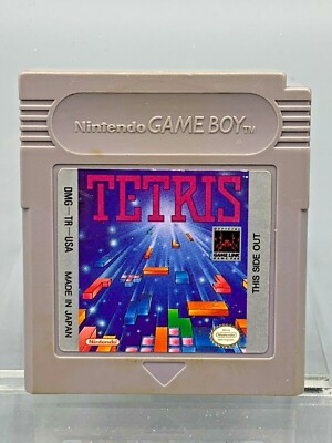 Tetris (Nintendo Game Boy, 1989) Original Gameboy Game - Tested - Fast ...