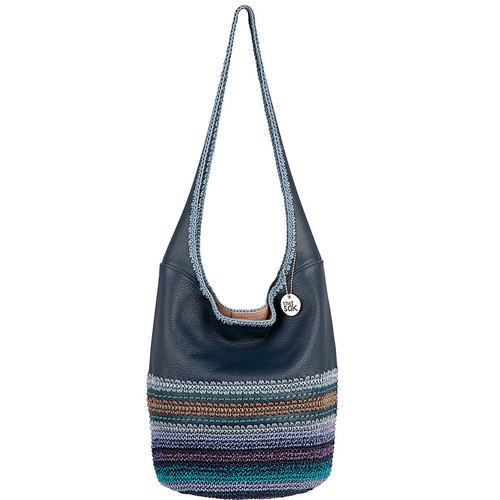 The Sak Back To Bali 120 Hobo Bag Indigo/Stripe 711640636954 | eBay