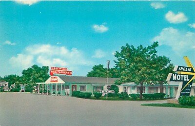 INGLIS, FLORIDA - PORT INGLIS RESTAURANT& HOTEL - VINTAGE POSTCARD VIEW ...
