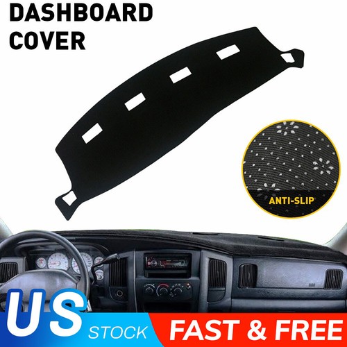 For 2002-2008 DODGE RAM 1500 2500 3500 Dashmat Dashboard Dash Cover Mat ...