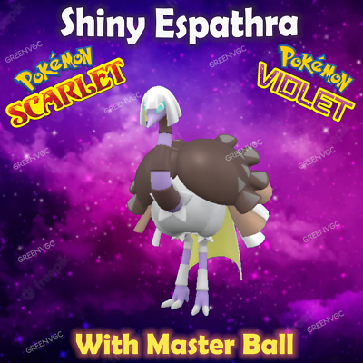 Shiny Espartha 6iv Battle Ready | Raid Build | Pokemon Scarlet and ...