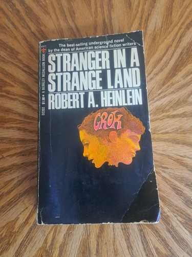 STRANGER IN A STRANGE LAND Robert A. Heinlein 1972 Vintage PB Berkley ...