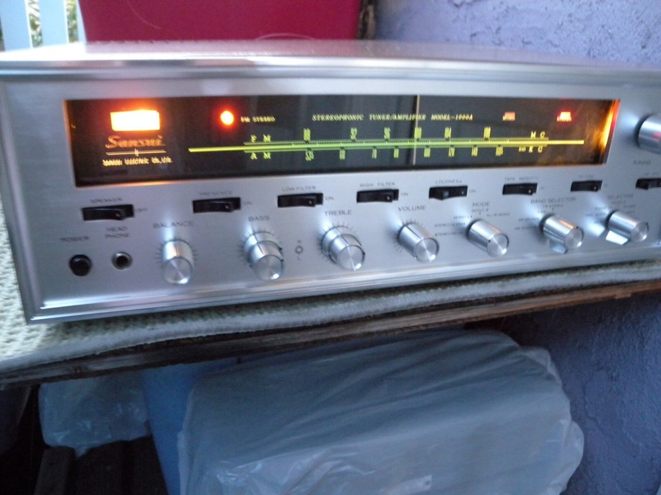 VINTAGE SANSUI RECEIVER MODEL 1000A GREAT WORKED CONDITION, JAPAN. | eBay