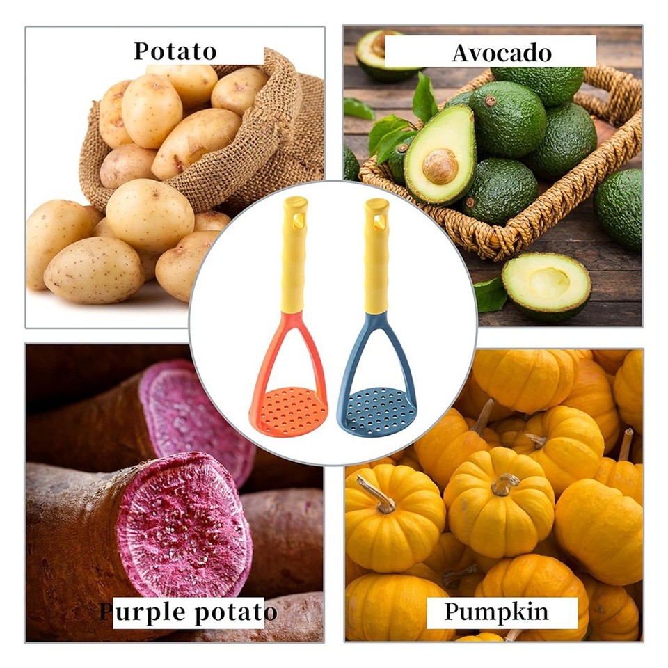 Potato Masher, Plastic Mashed Potatoes Masher, Food Masher, Masher ...