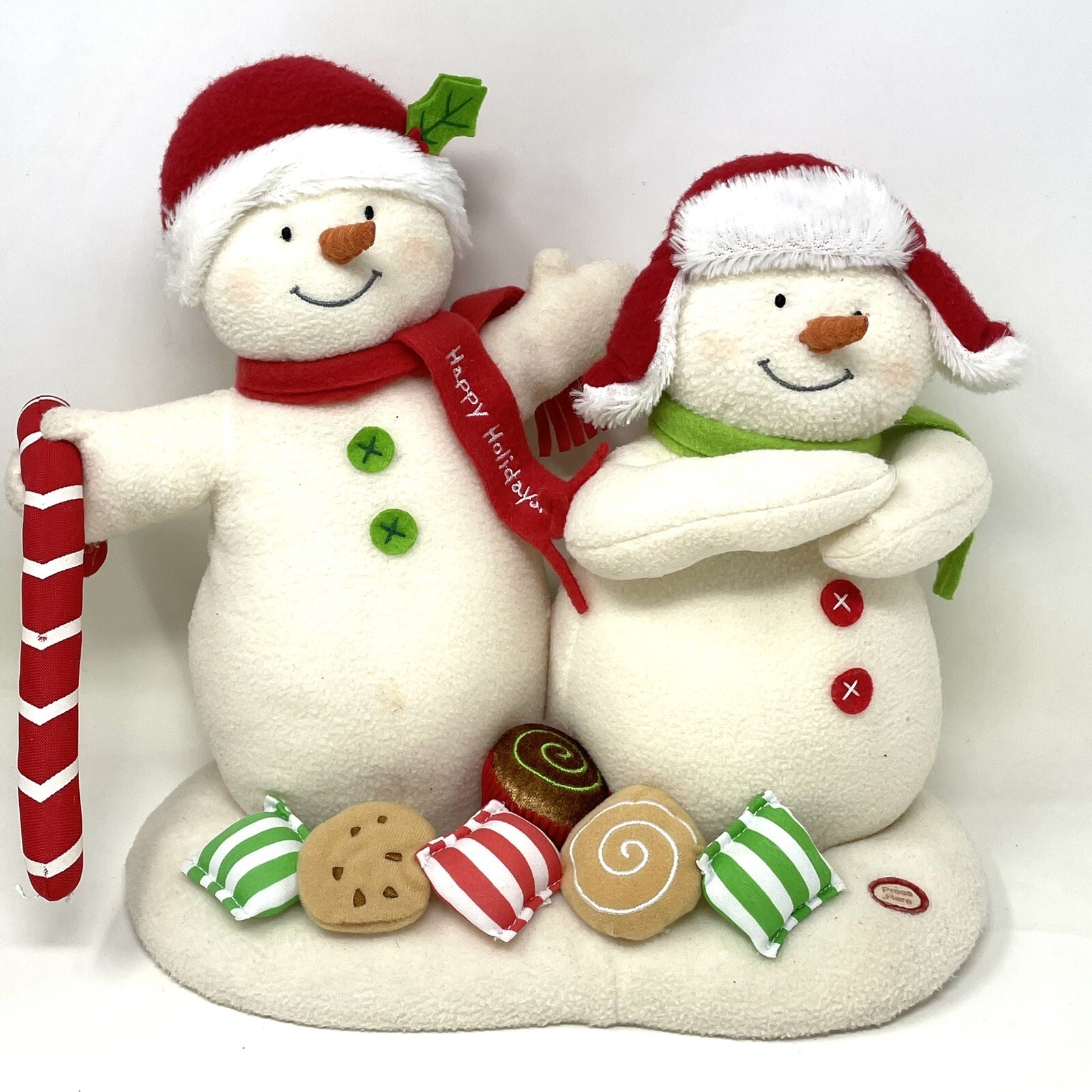 Hallmark 2008 Seasons Treatings Jingle Pals Plush Singing Snowmen ...