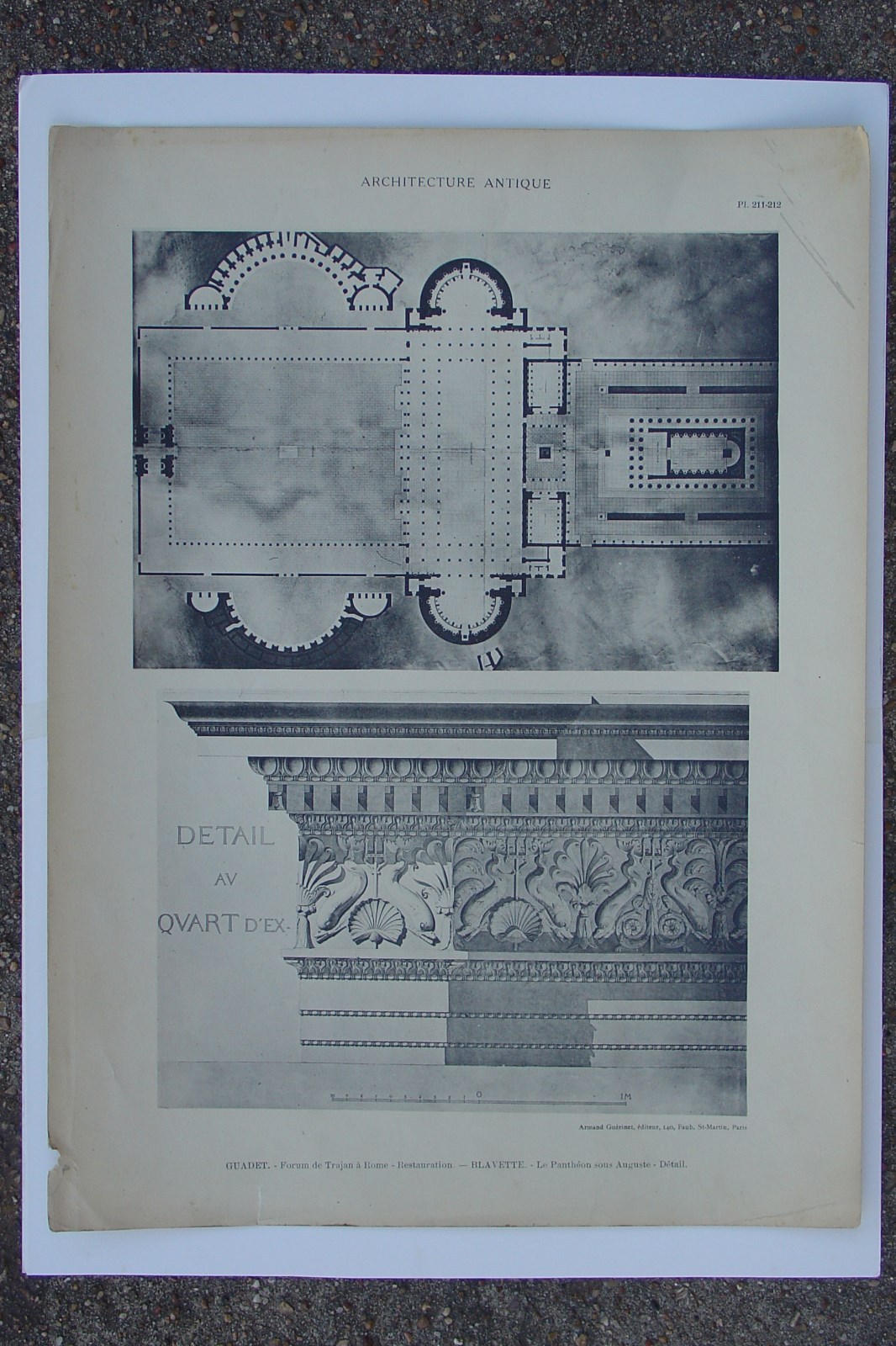 Antique Italian 1620 AD print original steel engraving Italy Roman ...