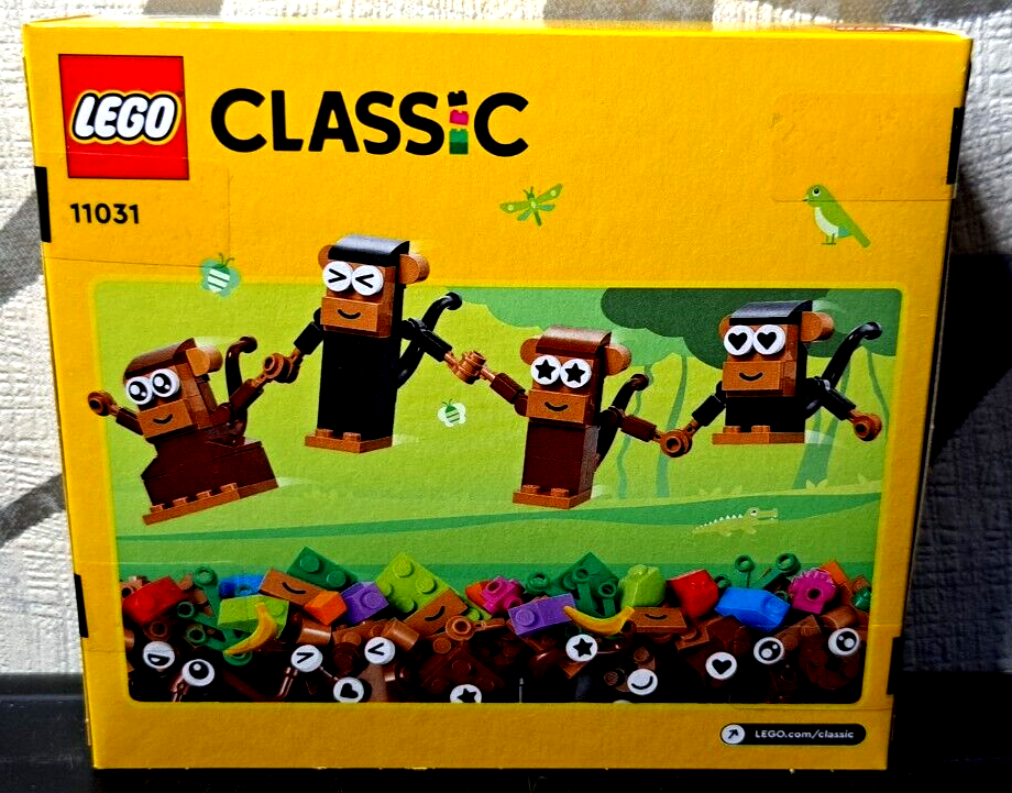 Lego Classic 11031 Monkey Creative Building Set - New & OVP | eBay