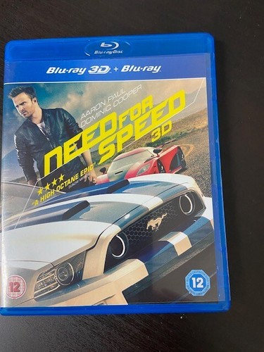 Need For Speed 3D Blu-Ray [Region B] Action Crime Movie 5030305518240| eBay