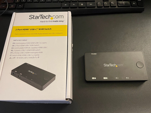 StarTech.com 2 Port USB C KVM Switch - 4K 60Hz HDMI (Superb Condition ...