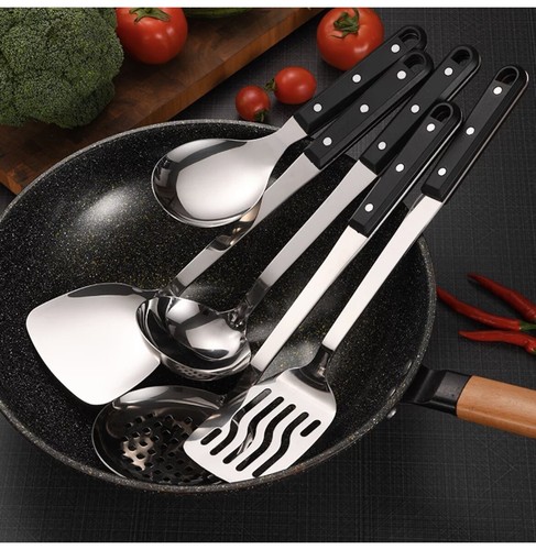 Kitchen Spoon set Stainless Steel Tableware Utensils Cooking | eBay