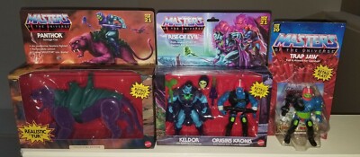 MOTU Flocked Panthor Collector Edition Rise of Evil Keldor Kronis Trap ...