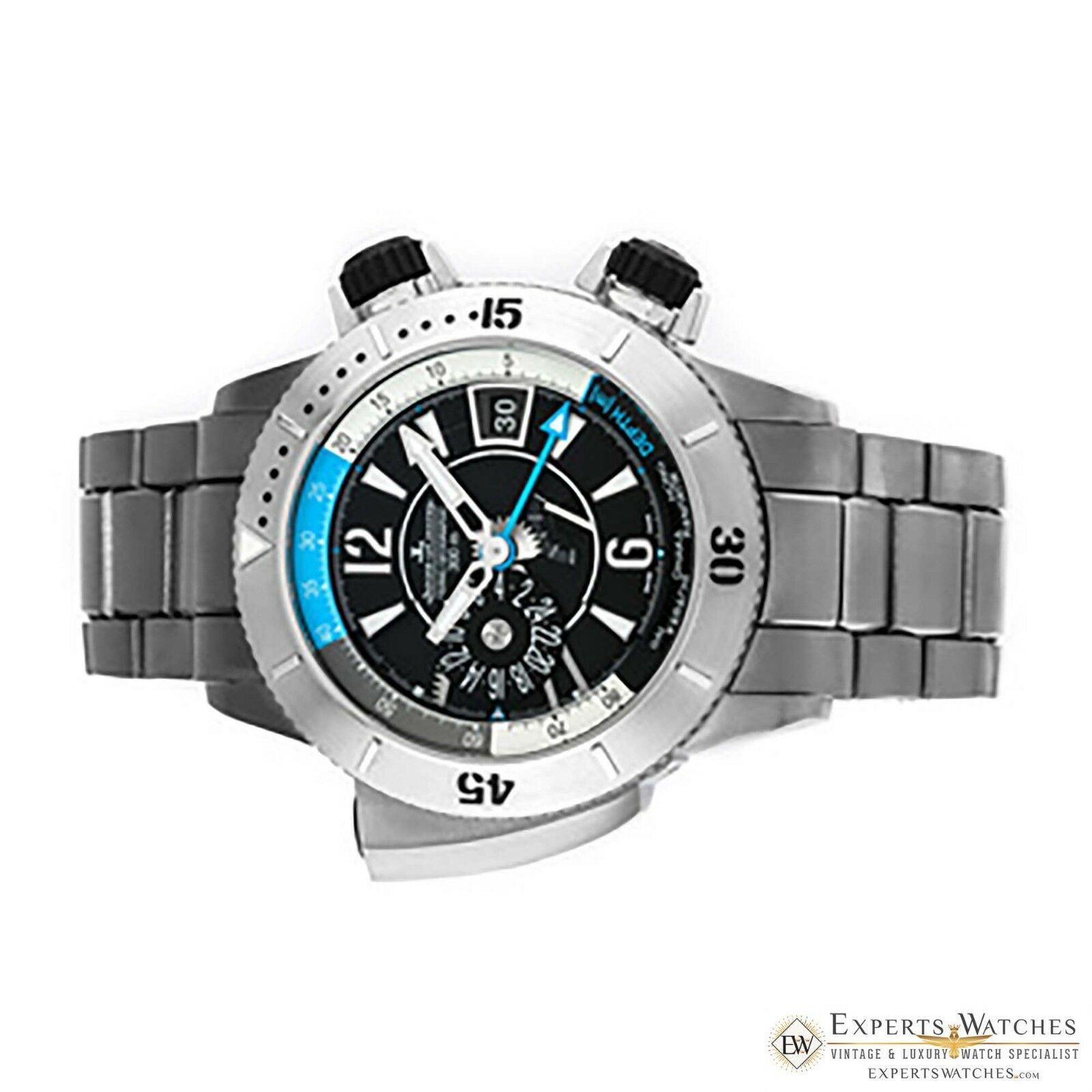 JAEGER LeCOULTRE Master Compressor Titanium Diving PRO Geographic GMT ...