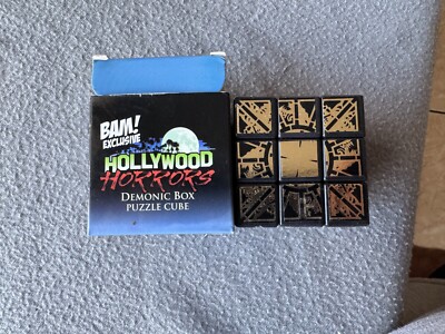 BAM Horror Box Exclusive Hellraiser Demonic Box puzzle cube Rare | eBay