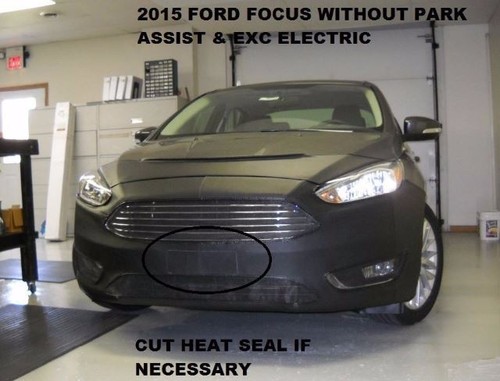 Lebra Front End Mask Cover Bra Fits 2015-2018 FORD FOCUS S, SE,SEL ...