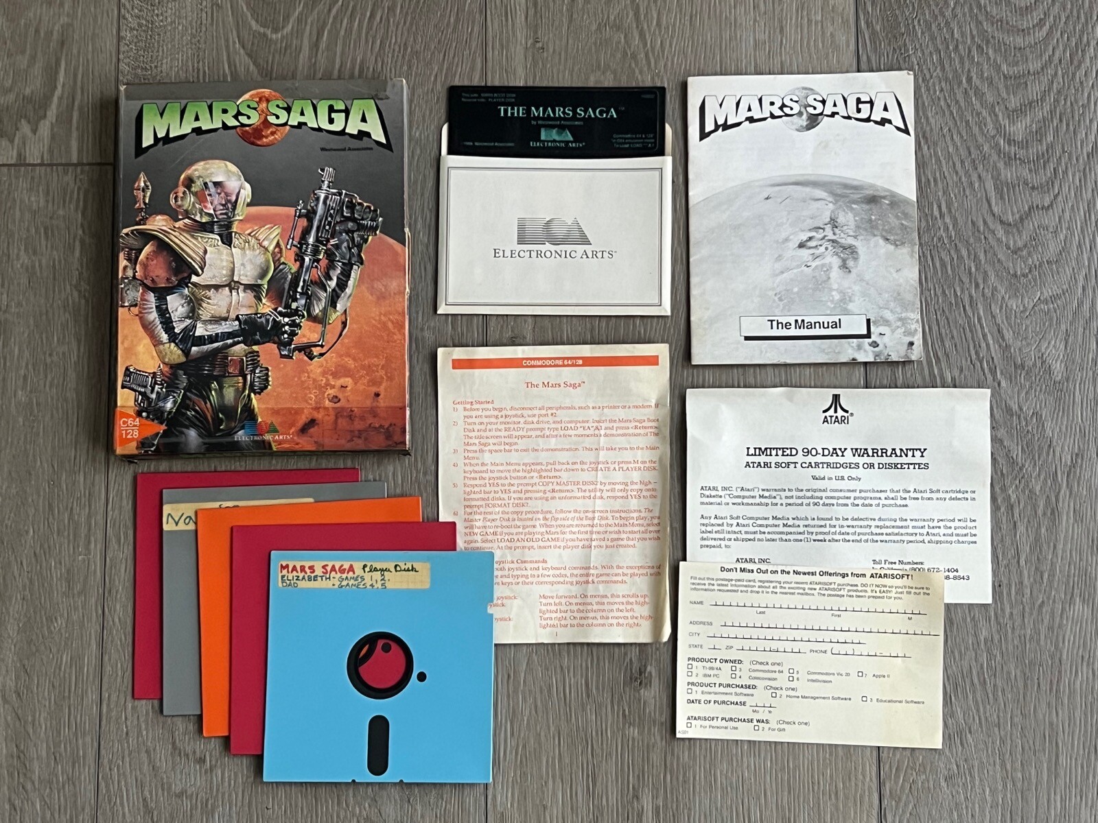 Mars Saga Commodore 64 - Prix - Photo - Présentation