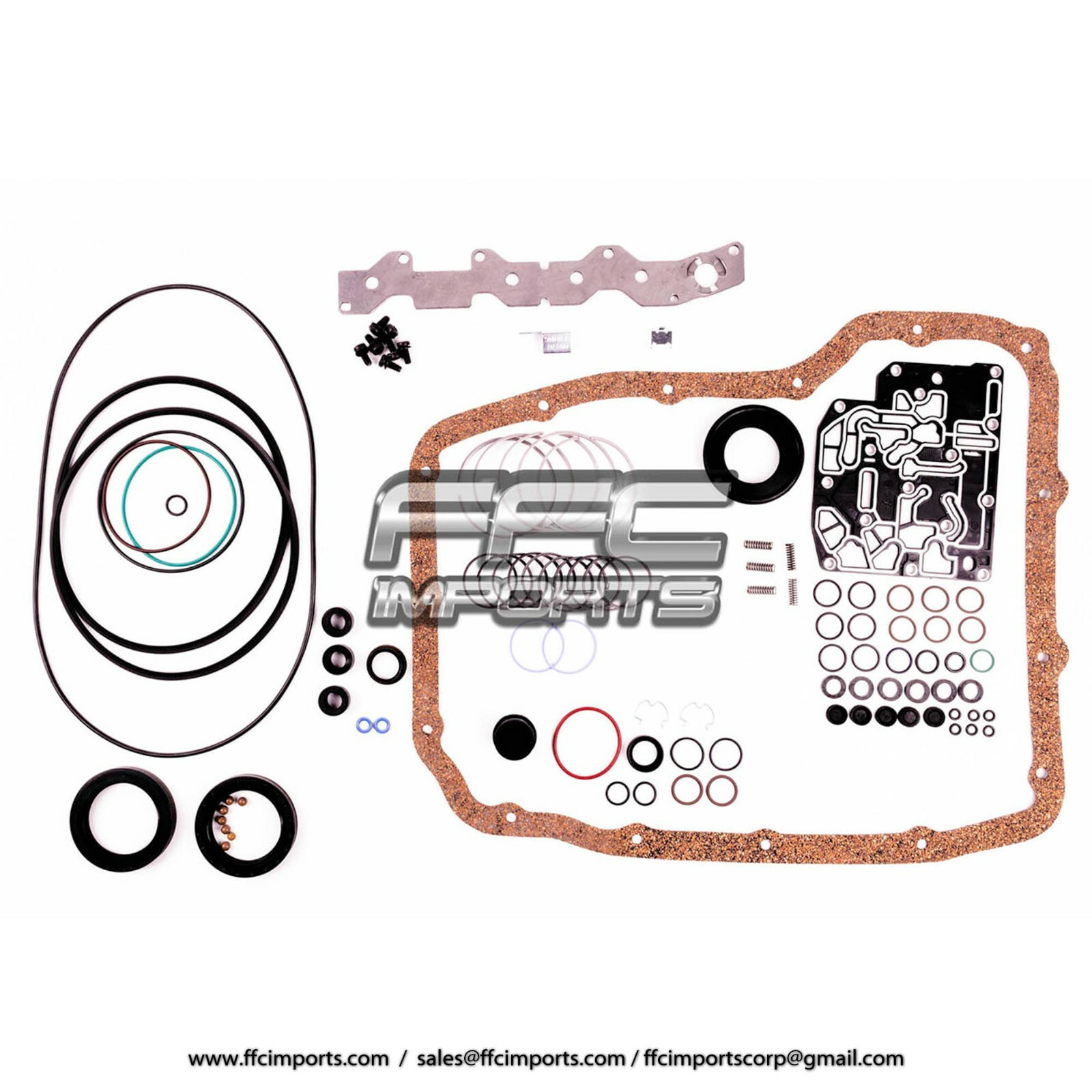 68RFE 66RFE Overhaul Rebuild KIT 2007-UP Gaskets Metal Clad Seal O ...