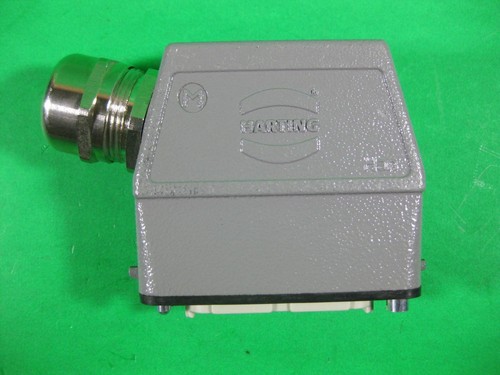 Harting Han with housing 10A, 250V -- D25F -- Used | eBay