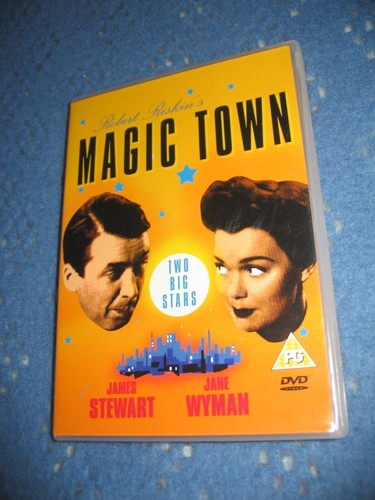 Magic Town DVD - James Stewart, Jane Wyman, 1947, William A. Wellman ...