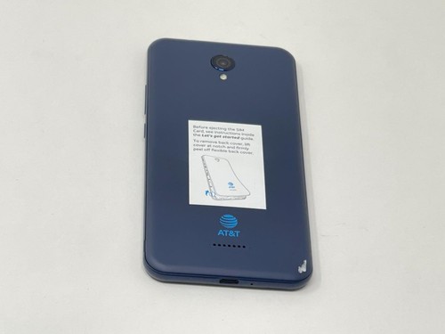 AT&T Fusion Z 16GB 4G LTE V340U Navy Blue Cell Phone Very Good B1386 ...