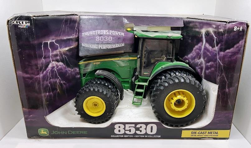 2005 ERTL JOHN DEERE 8530 TRACTOR DUAL TIRE DIECAST 1:16 COLLECTOR ...