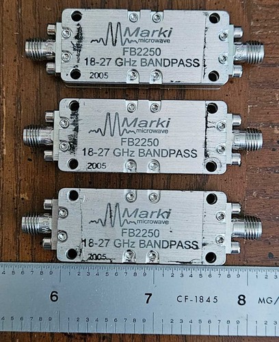 Marki Microwave FB2250 Bandpass filter 18GHz-27GHz | eBay