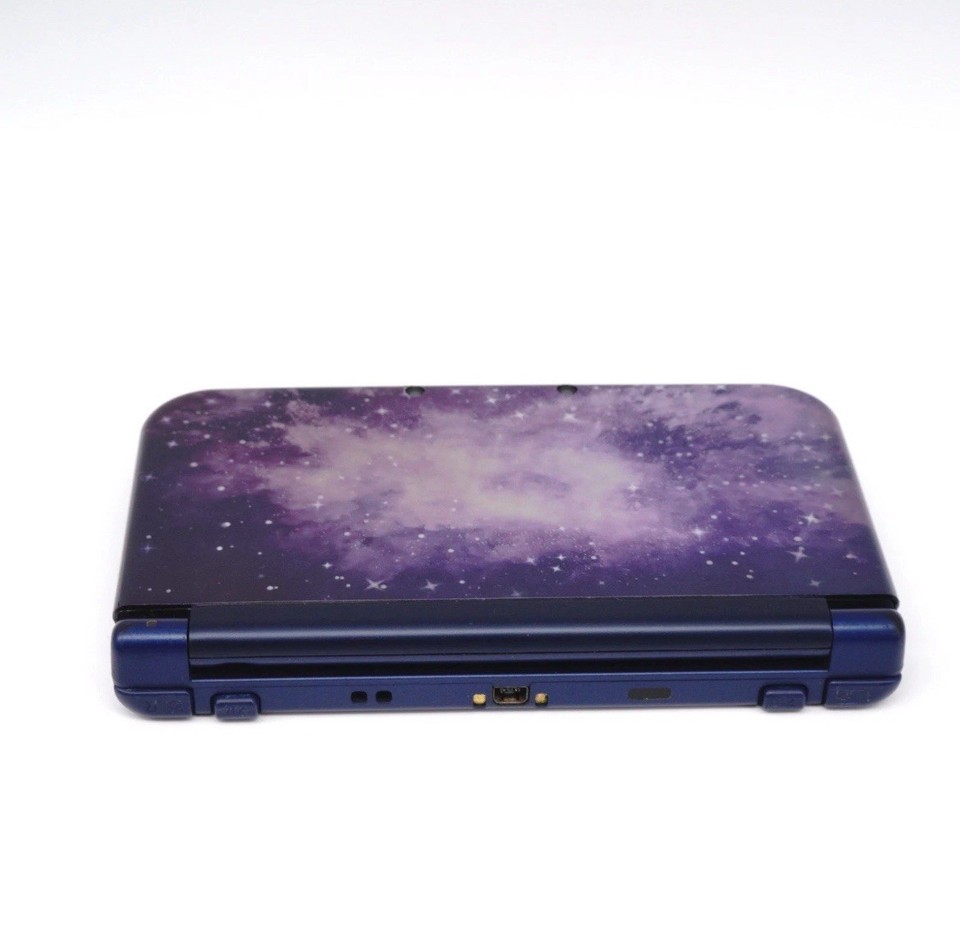 Nintendo New 3DS LL Galaxy Edition Purple Blue Handheld Console | eBay