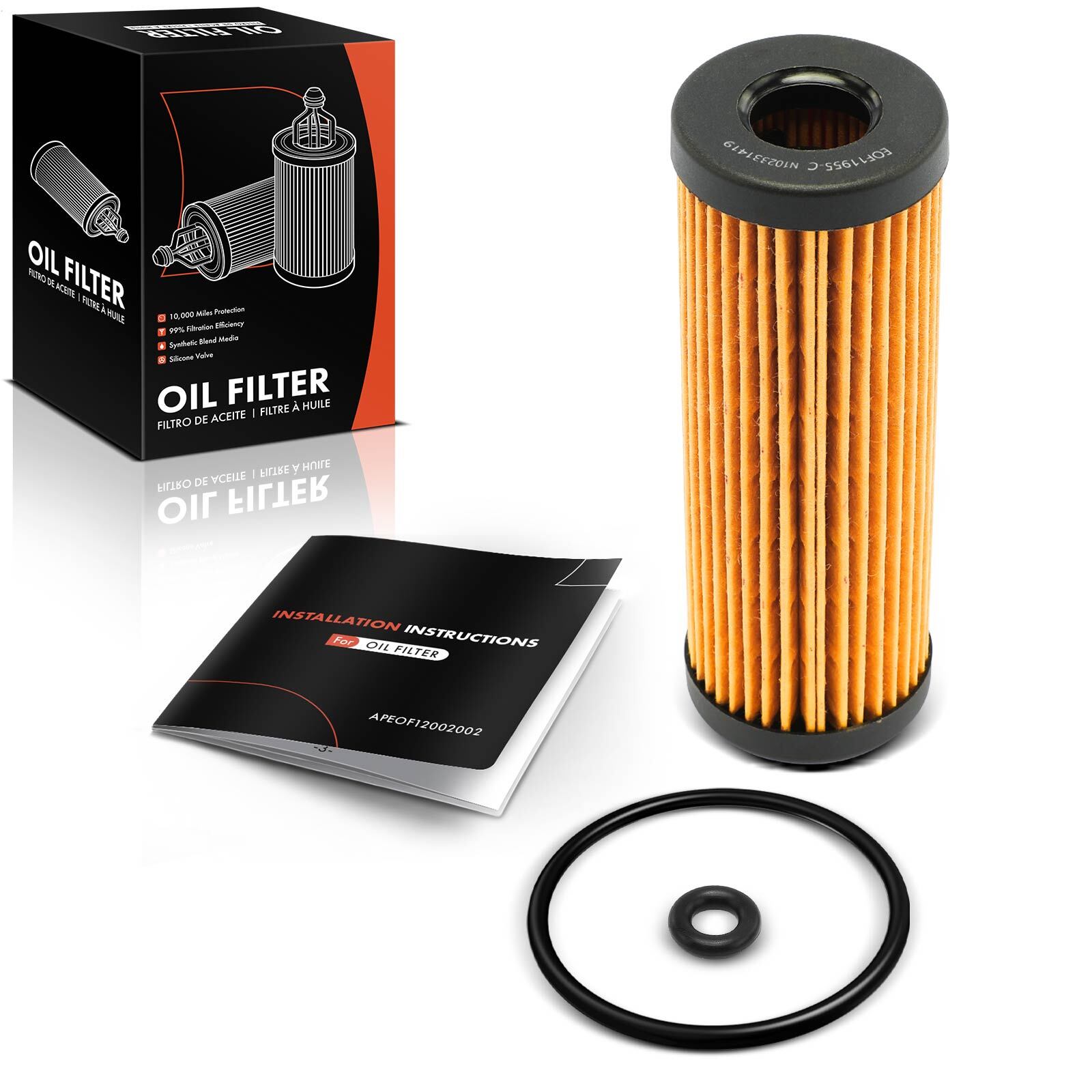 FORD KU2Z-6731-A - Cross reference oil filters