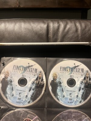 Final Fantasy VII 7 Advent Children Steelbook Case Edition DVD Disks ...