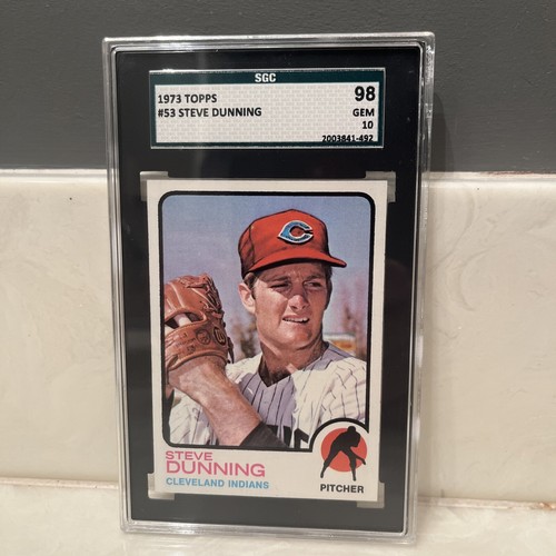 1973 Topps Steve Dunning #53 SGC 10 | eBay