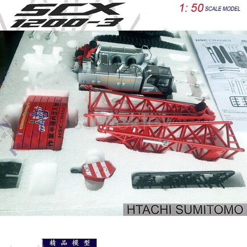 1:50 Scale SUMITOMO SCX1200-3 Crawler Crane Constuction Machine Diecast ...
