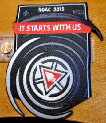 OA 2015 NOAC, MSU, Jacket patch "It Starts With US" [k2] | eBay