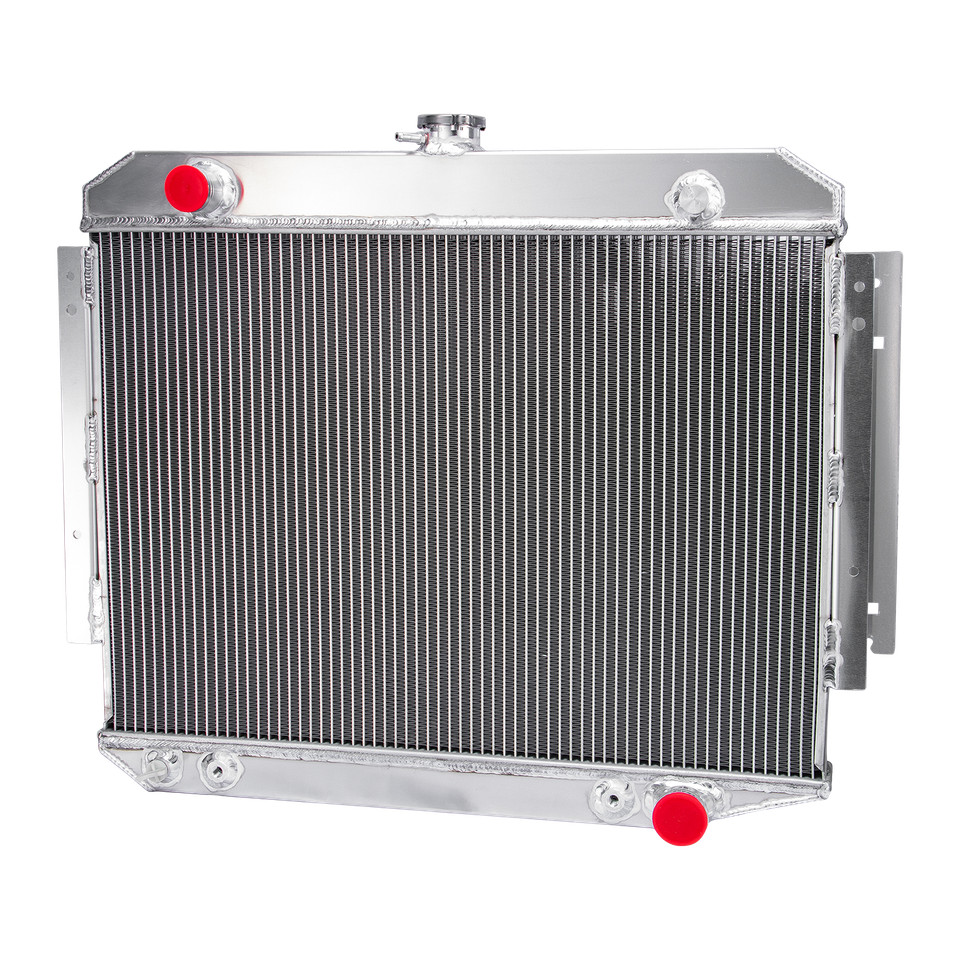 New 3 Rows Radiator For 1971-1979 75 Dodge D100 D150 D200 W100 W200 V8 ...