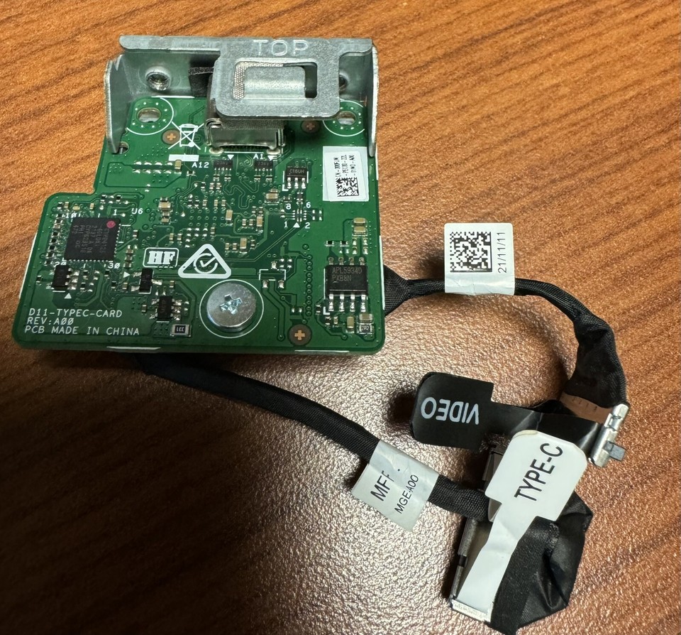 Type-C Extension Card for DELL OptiPlex 7070MFF 5070MFF 5080 5090 7080 7090MFF | eBay