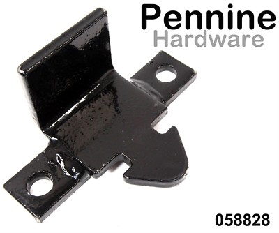 REVERSIBLE METAL GATE CATCH WITH BACK PLATE 058828 Mild Steel Angled ...