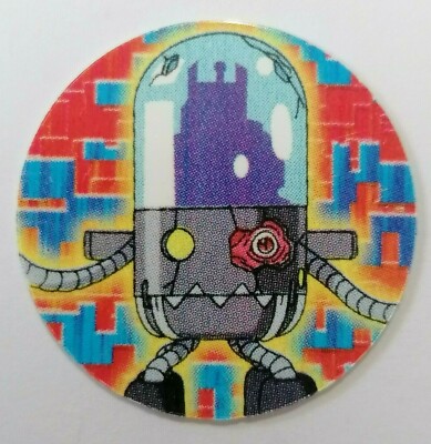 TAZO DIGIMON #115 Datamon 2000 PERU South America Toei Animation Pogs ...